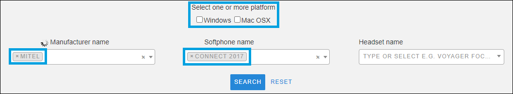 What are the Supported Headsets for Softphones and IP Phones?